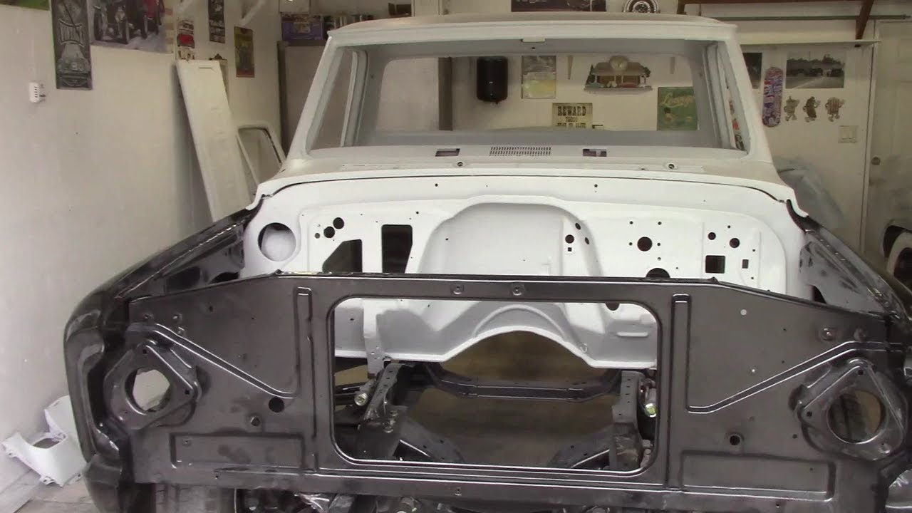 Installing Front Sheet Metal On A 1972 Chevy C10 & More - YouTube