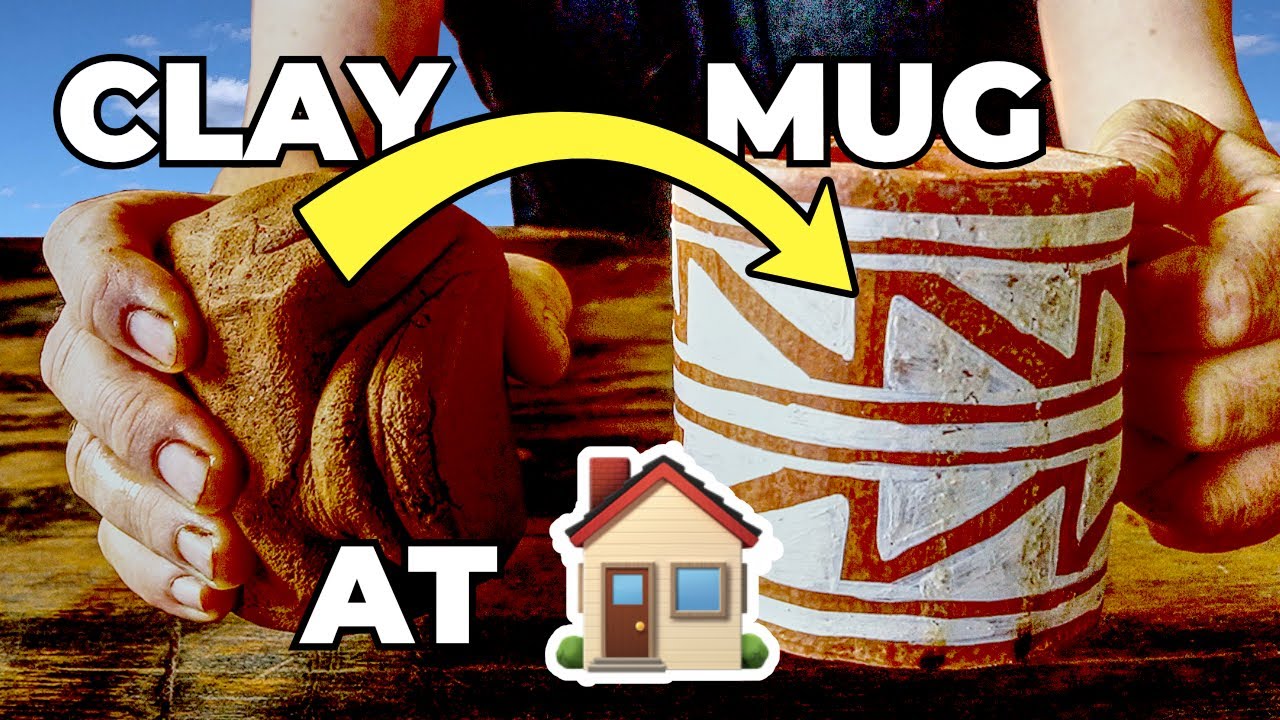 Hand-Building Pottery At Home - Easy Peasy Mug - YouTube