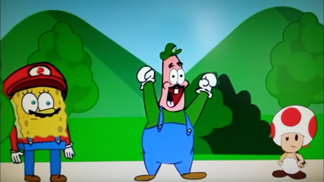 Das Super Mario SpongeBob Crossover - YouTube