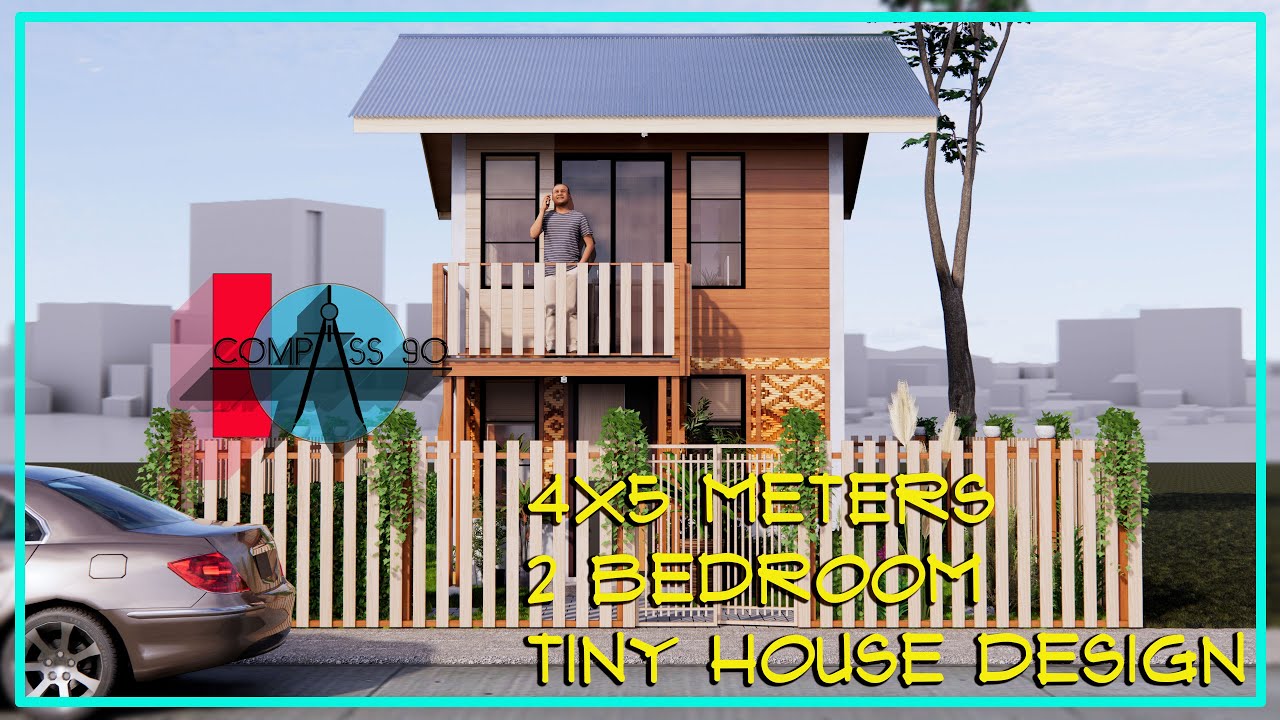 4X5 METERS WITH 2 BEDROOM (TINY HOUSE DESIGN) - YouTube