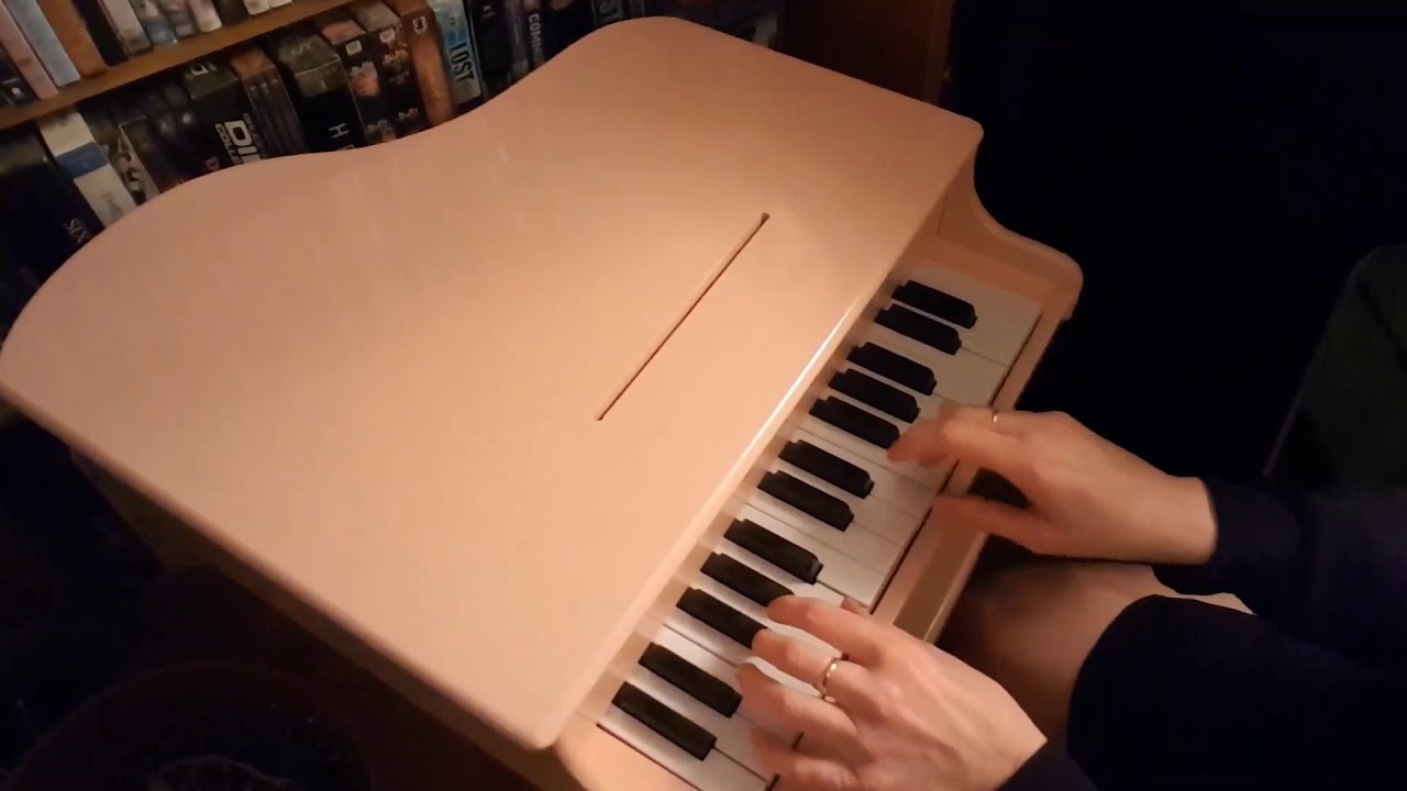 Improv 230: Falling Through 1: The Door in the Library (Schylling toy grand piano) - YouTube