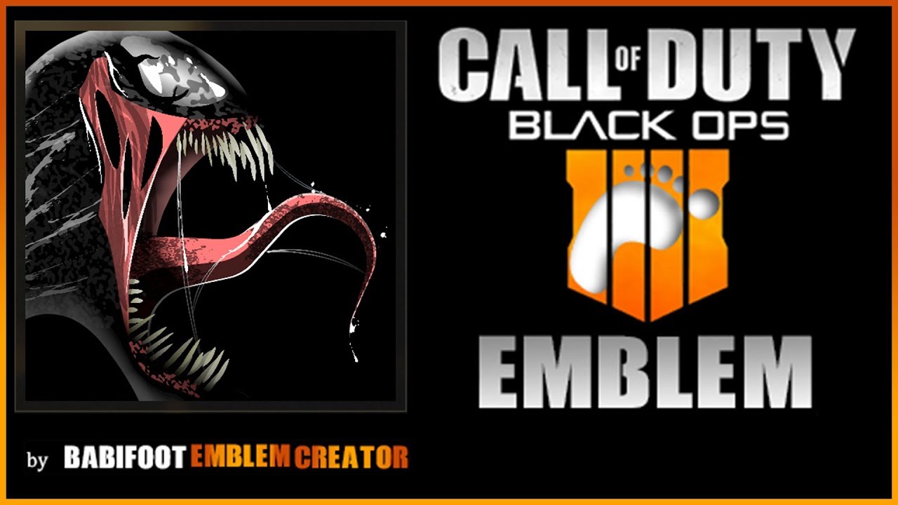 BO4 Emblem Tutorial - Venom - YouTube