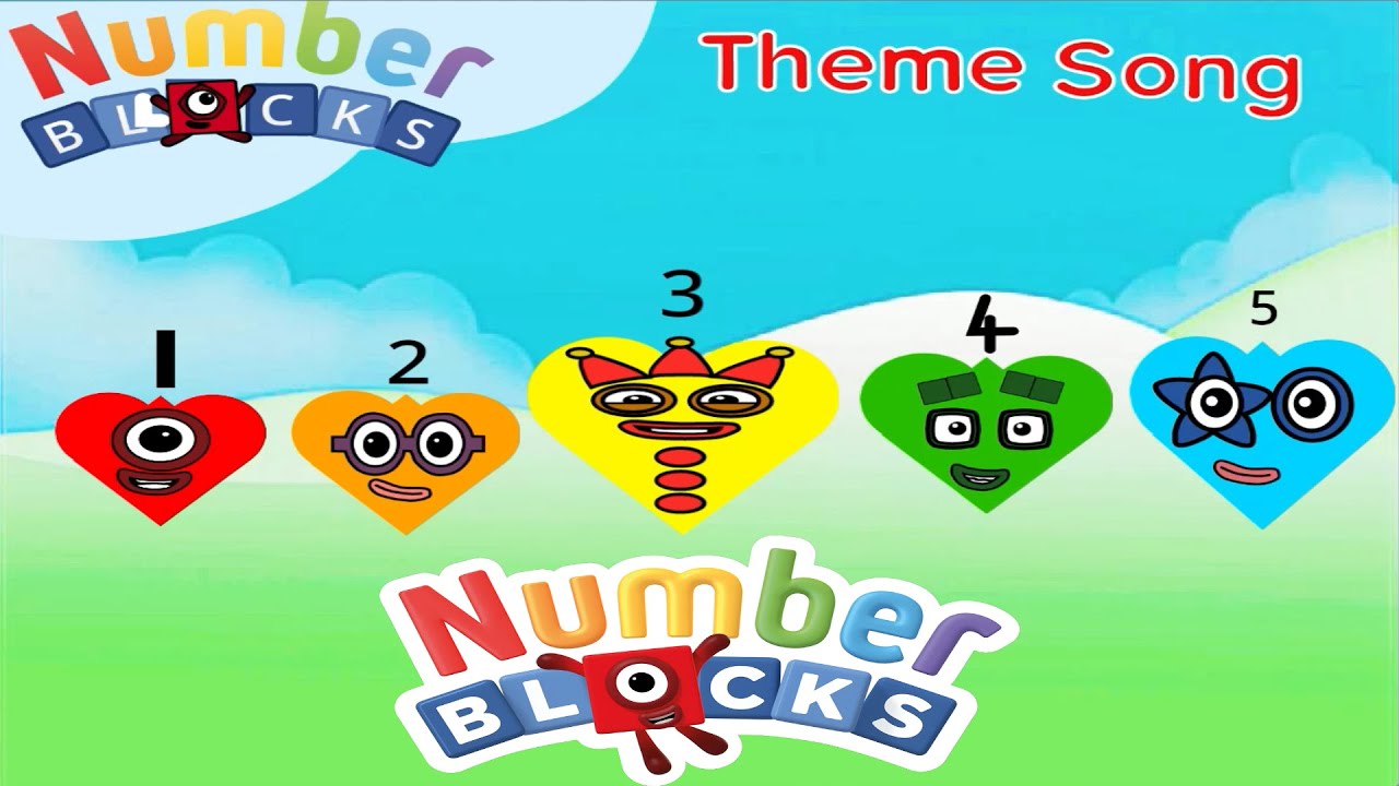 Numberblocks Intro Song With Heart Shape Blocks , HeartShape Numbers ...