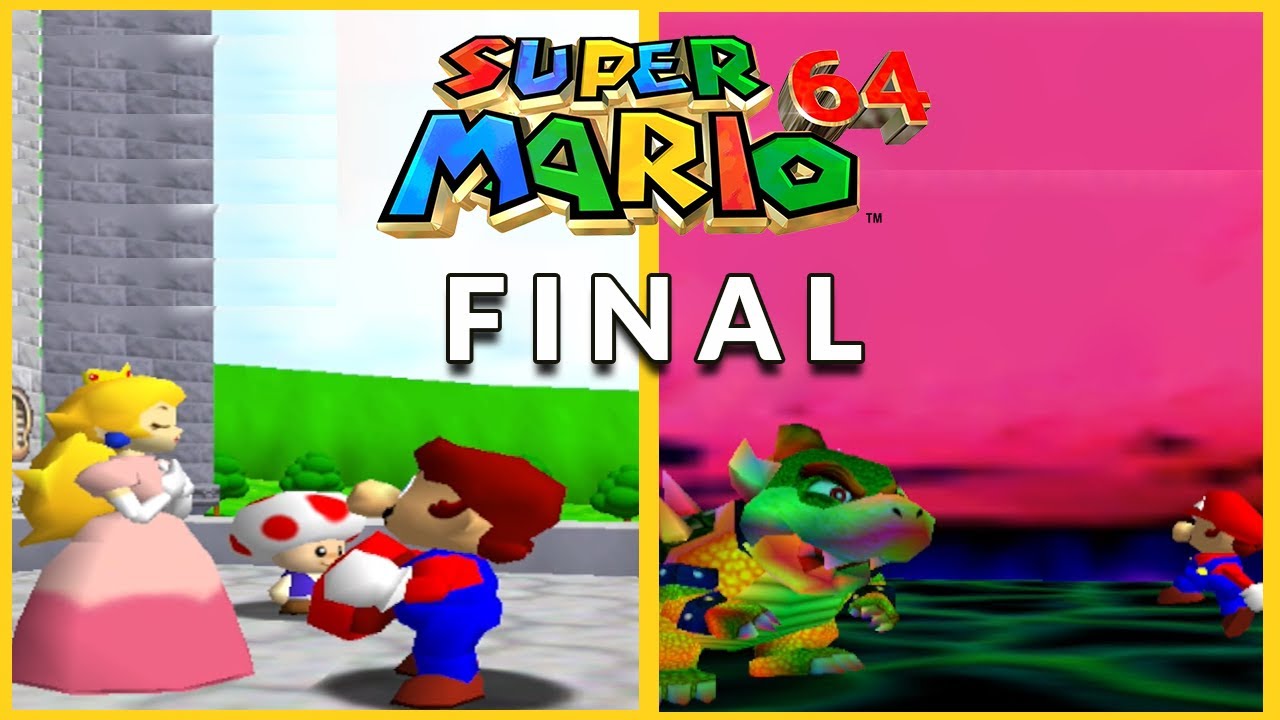 SUPER MARIO 64 #5 - O GRANDE FINAL Gameplay ao Vivo - YouTube