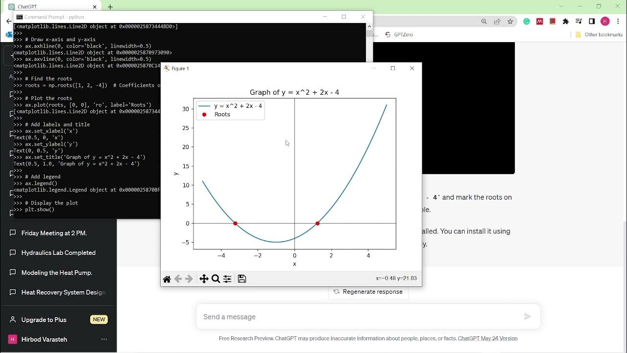ChatGPT can solve the equations - YouTube