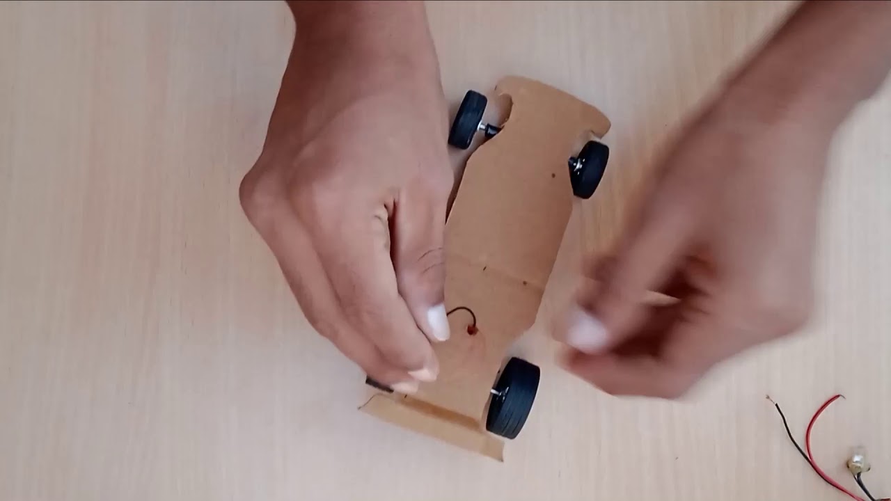 How to make a very easy car at home - YouTube