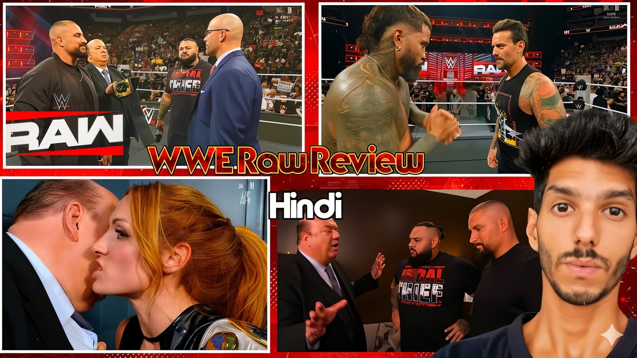 WWE Raw 21 October 2025 Hindi Review|Jay Uso Vs CM Punk Match Confirm ...