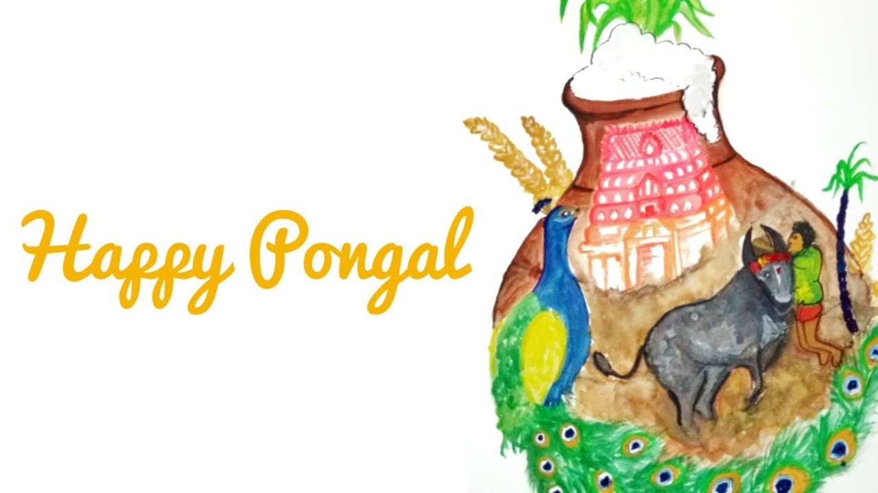 Easy Pongal Pot Painting Ideas Pongal Drawing YouTube easy-pongal-pot-painting-ideas-pongal-drawing-youtube