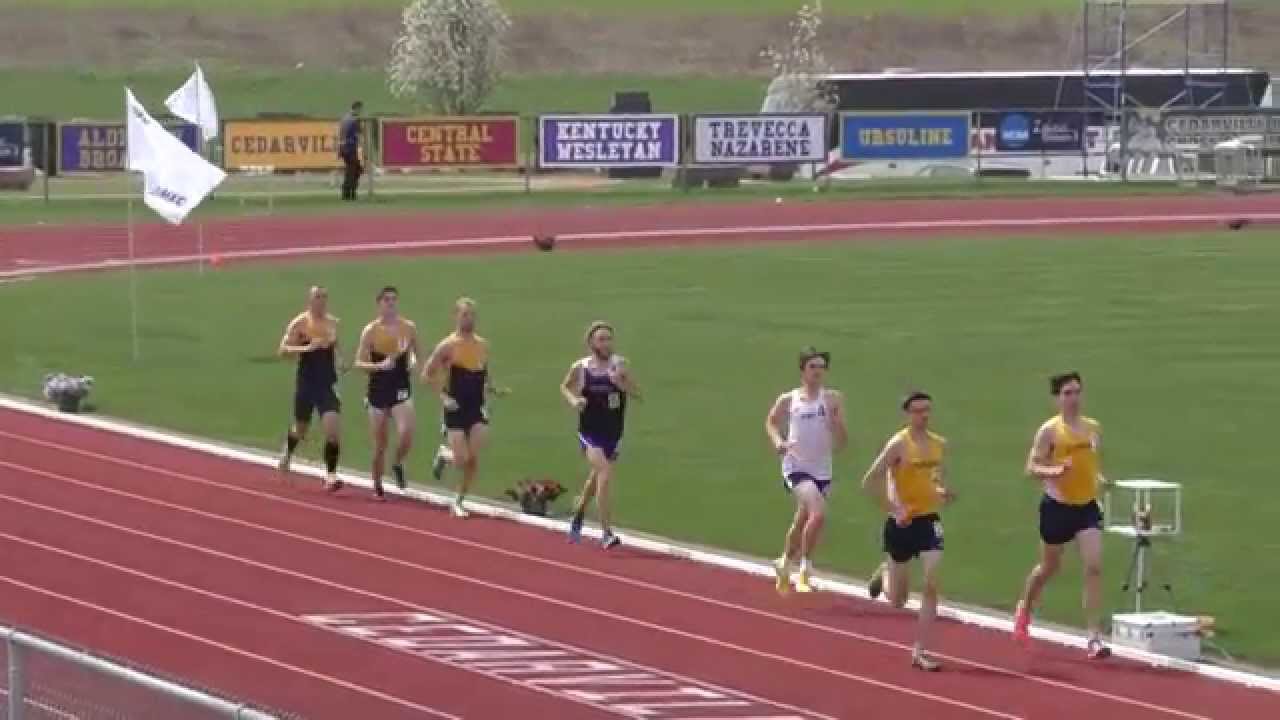 Men 10000 Meter Run | G-MAC Outdoor Track & Field Championship 2015 ...