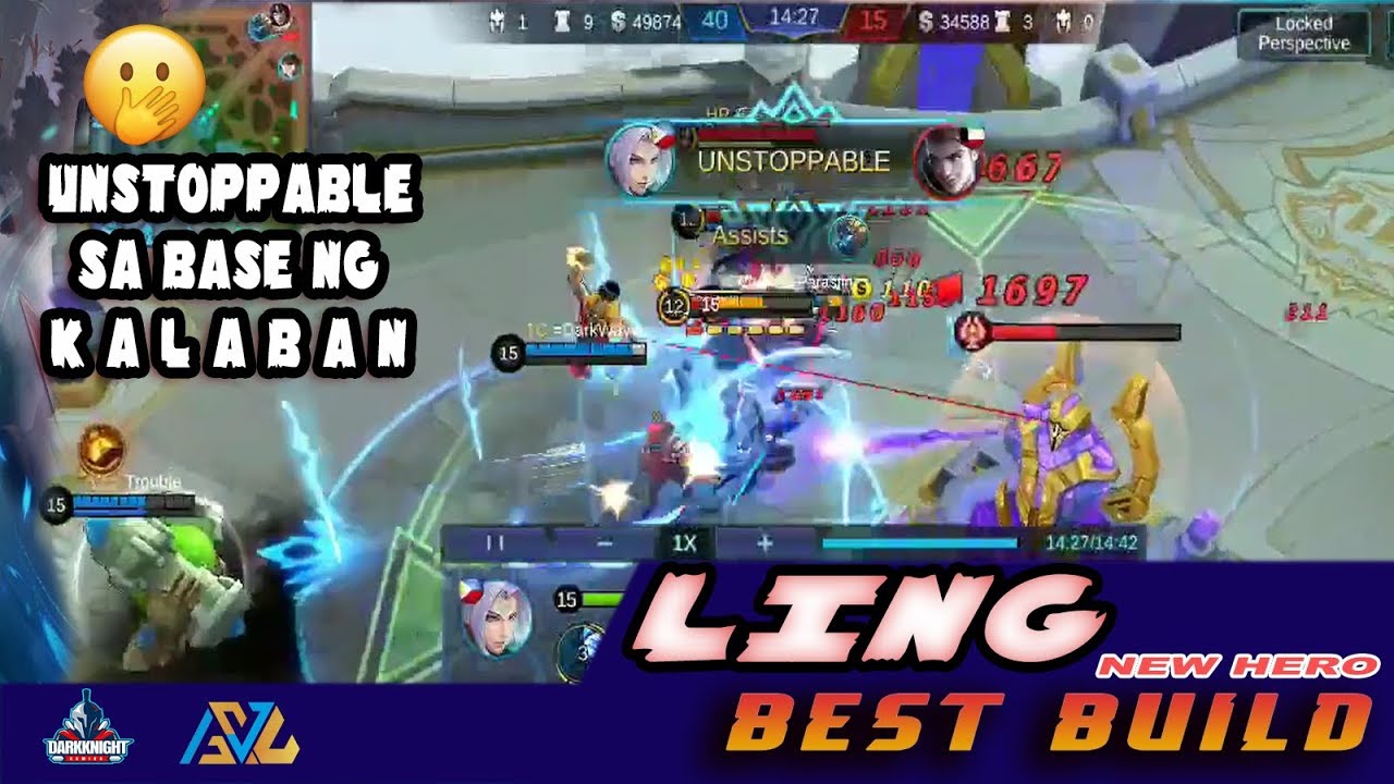 LING MARKSMAN BUILD AND EMBLEM - THE UNSTOPPABLE LING MOBILE LEGENDS ...