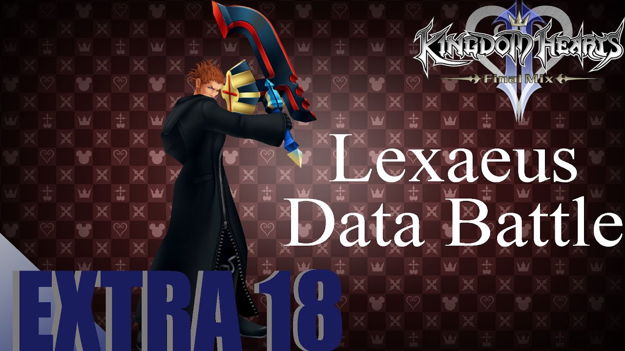 Lexaeus Data Battle - Kingdom Hearts 2 Final Mix Part 54 (Playthrough ...