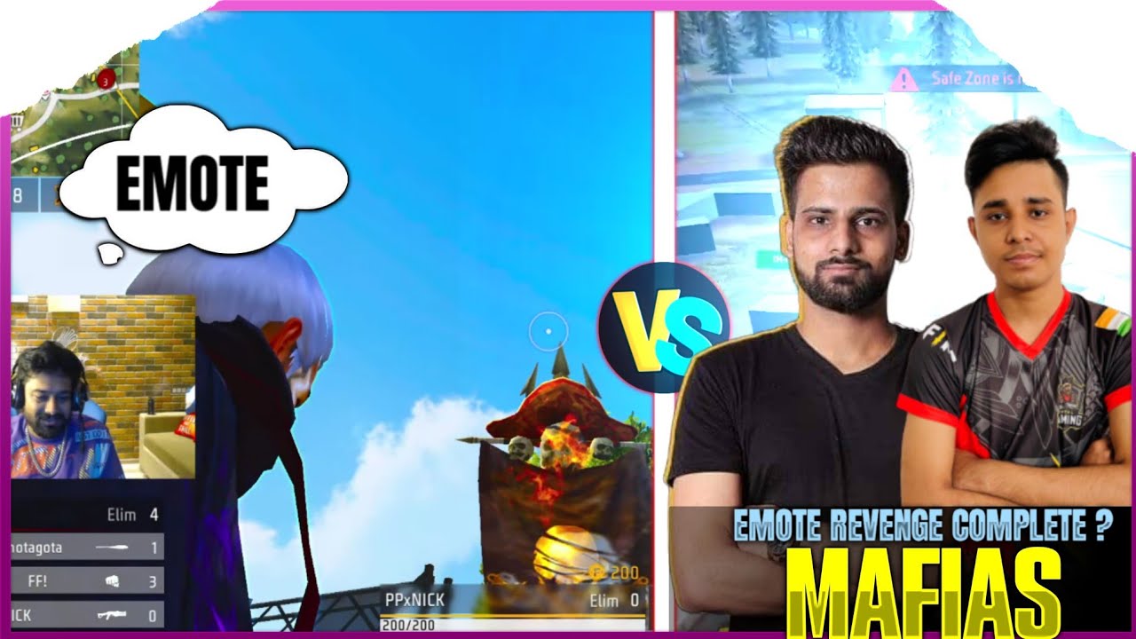 EMOTE REVENGE BY THE MAFIAS ? PP VS TM EMOTE BATTLE | MAFIAS EMOTE ...