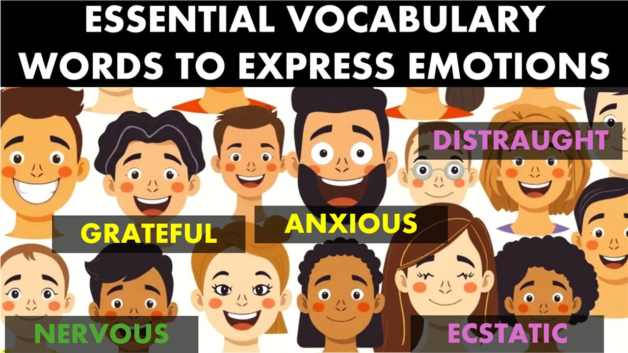 Beyond Happy and Sad: Master English Words to Express Your Emotions 🎭 ...