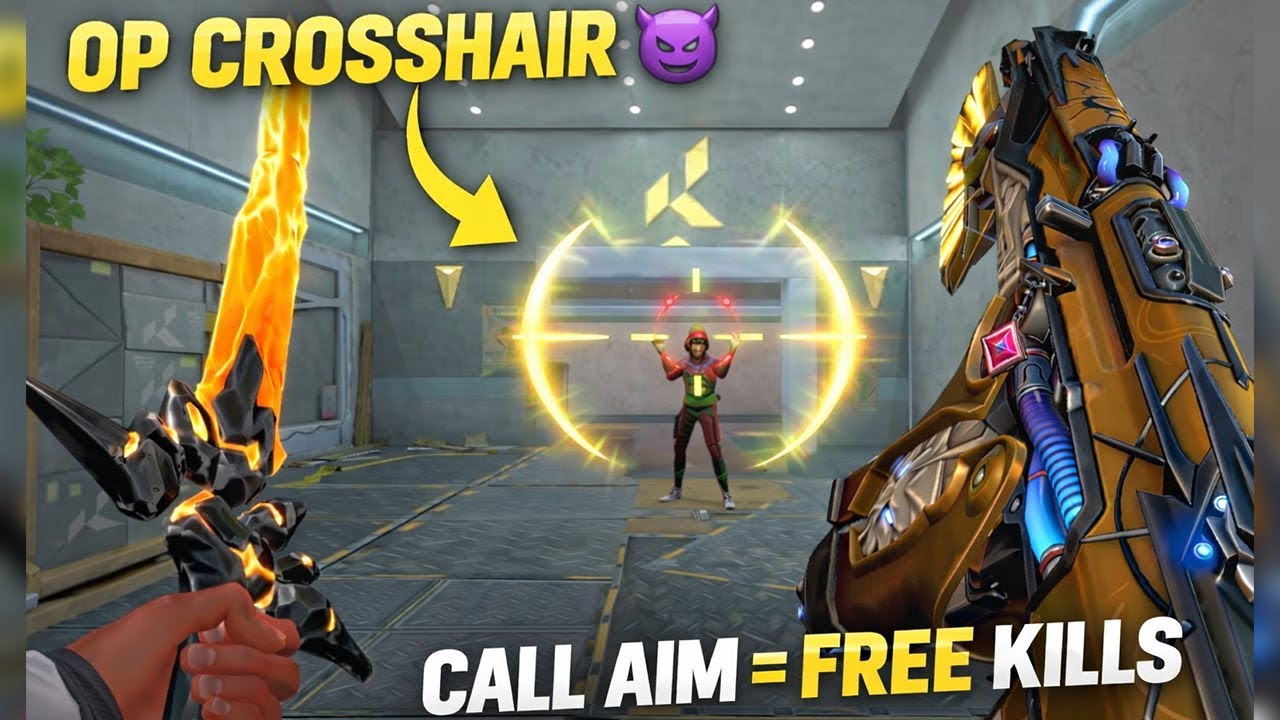 This Crosshair Makes Call Aim OP 😈 | VALORANT Cuts - YouTube