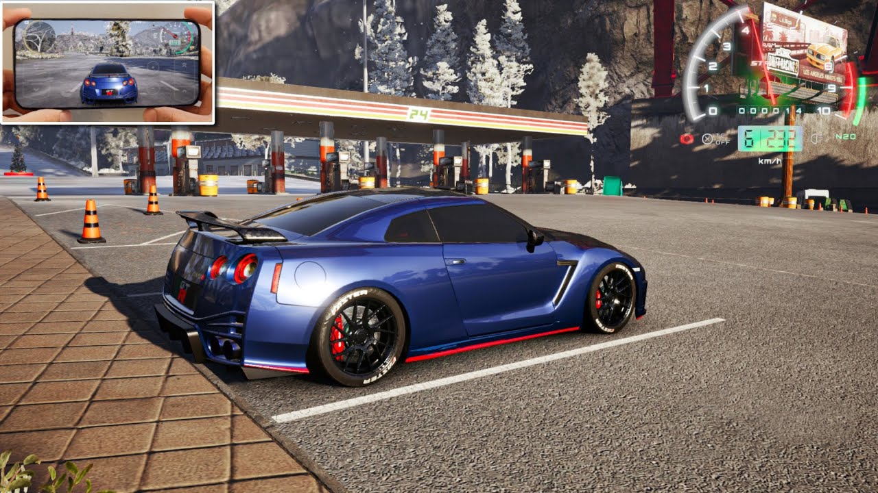 CarX Street - Nissan GTR R35 ☠️ Max Graphics Gameplay - YouTube