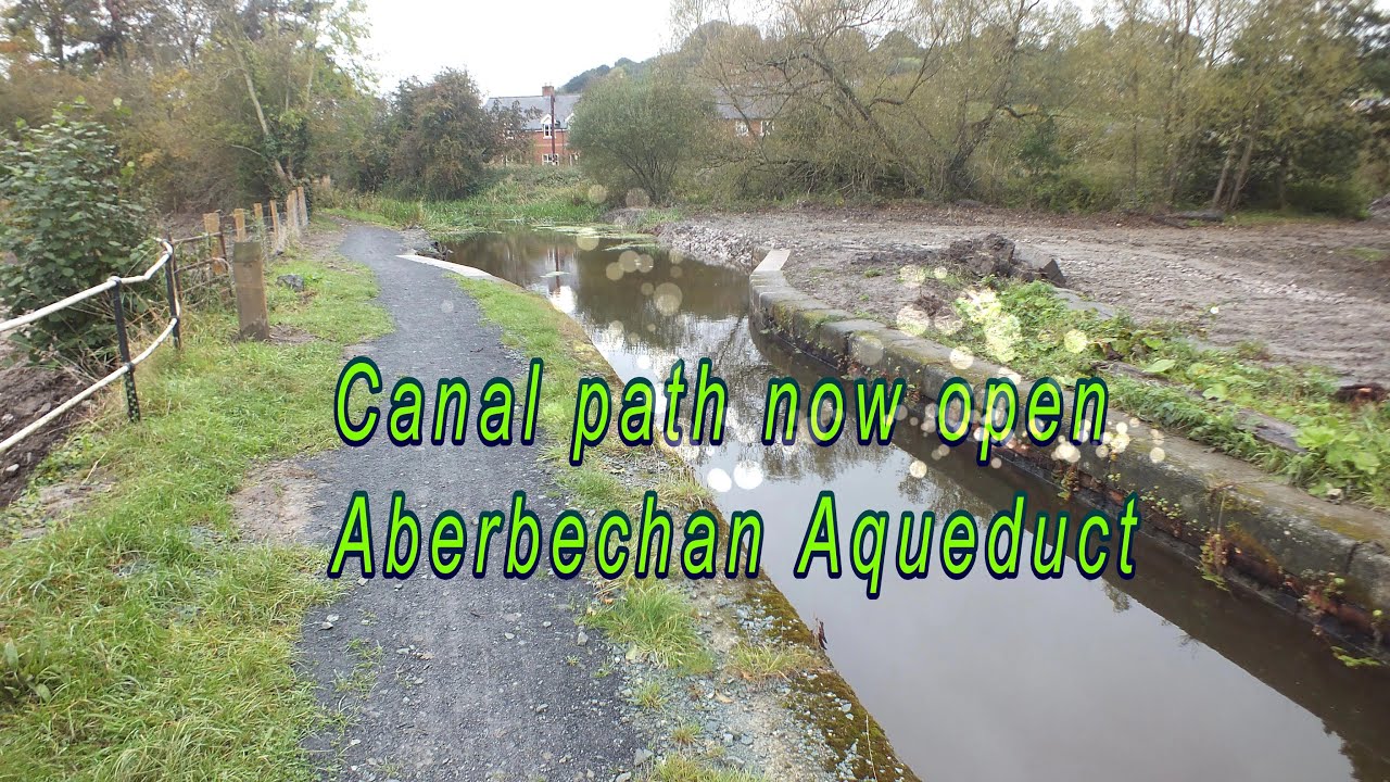 Aberbechan Aqueduct 15 10 2024 - YouTube