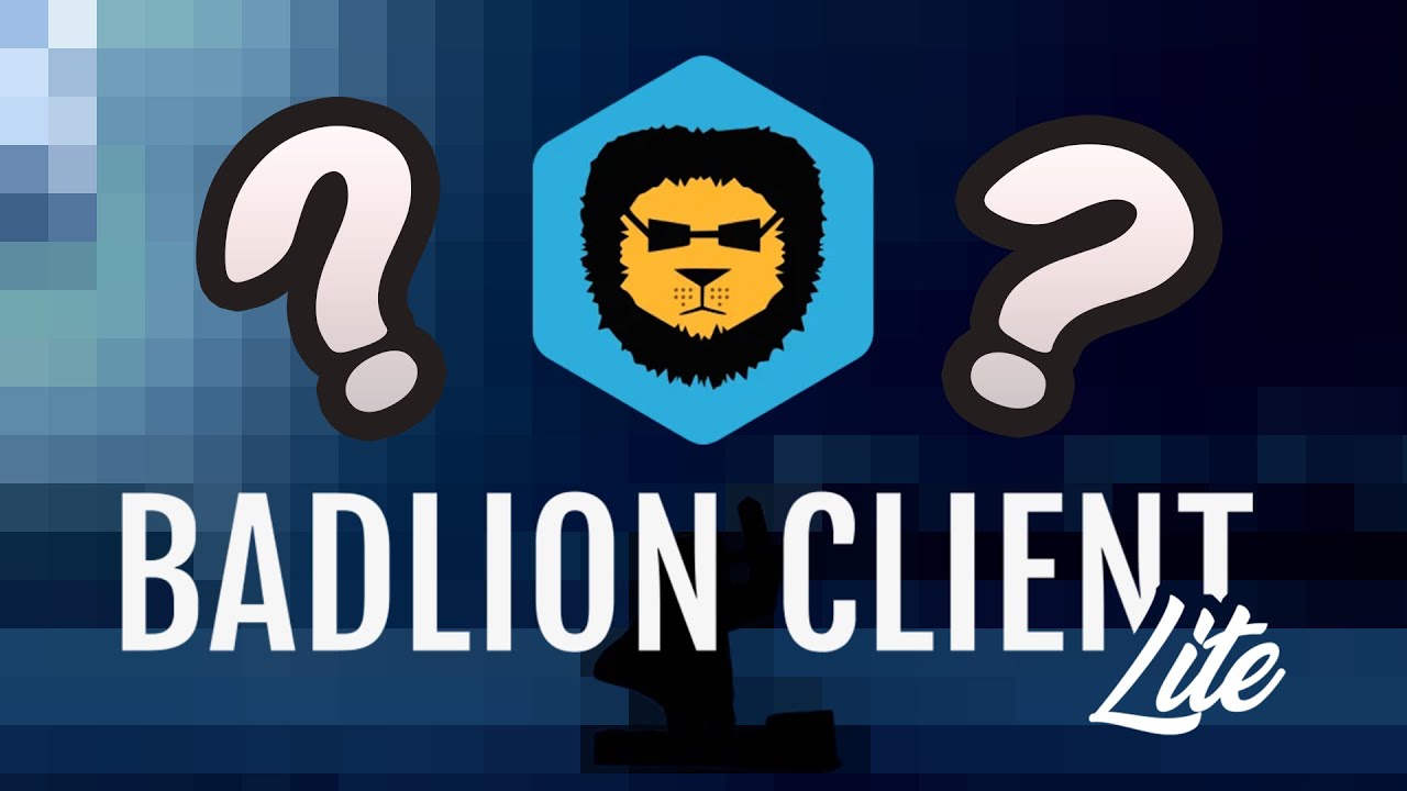 Badlion Client Lite is live! 🥳 - YouTube