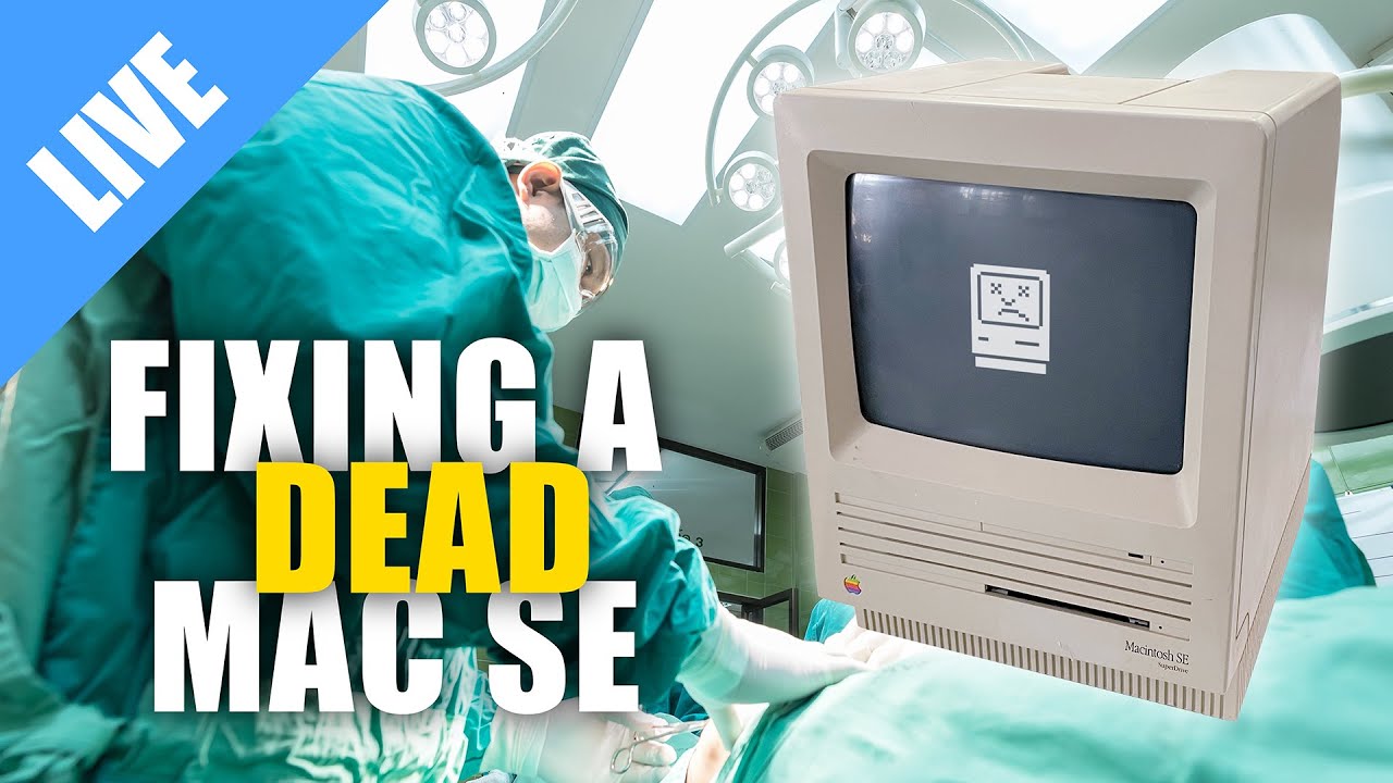 Resuscitating a dead Macintosh SE - YouTube