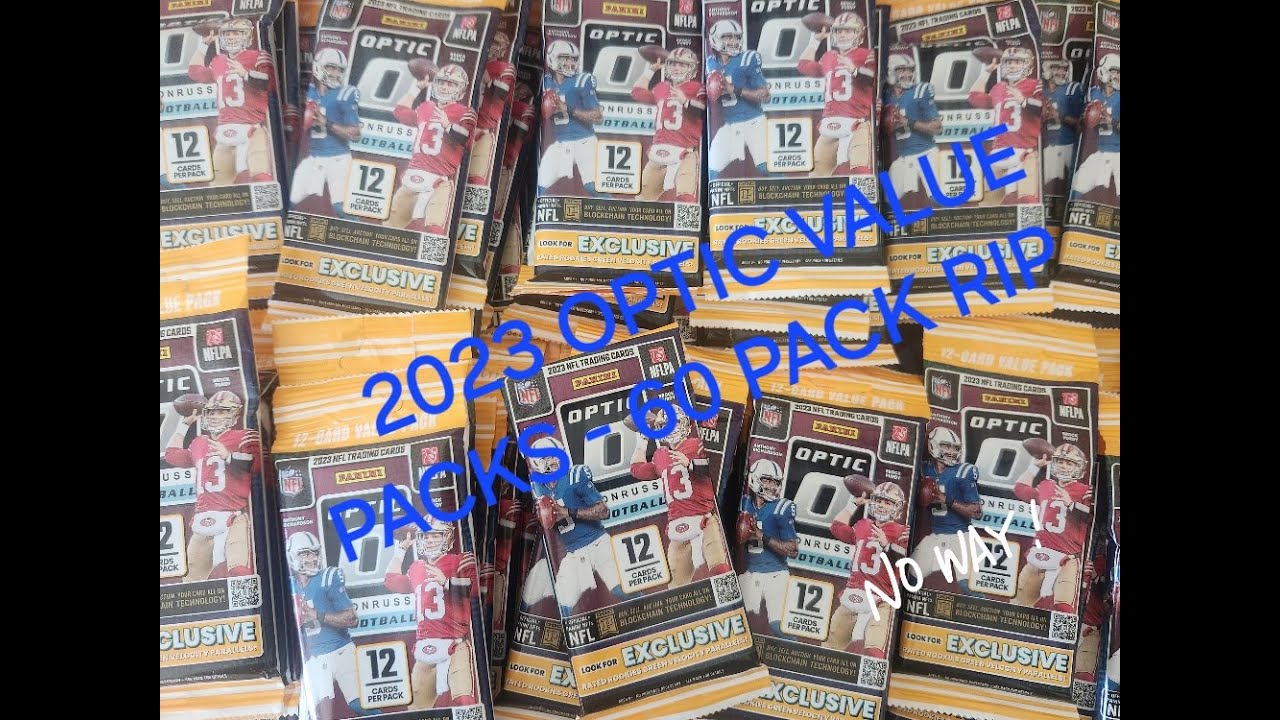 2023 OPTIC VALUE PACKS - RIPPING 60 PACKS - GREEN VELOCITY PULLS AND ...