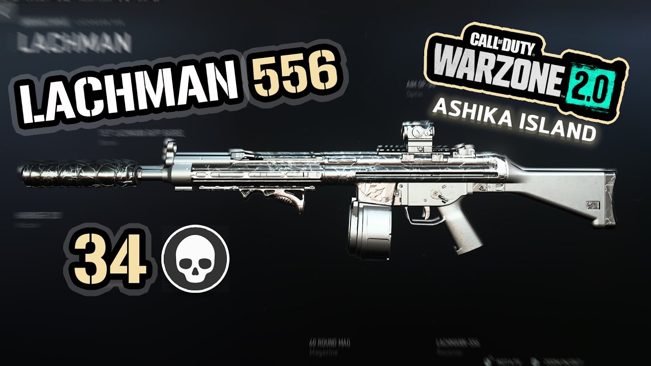 Warzone - "Lachman 556" GAME PLAYS ...😳 *Best Lachman 556 Class Setup ...