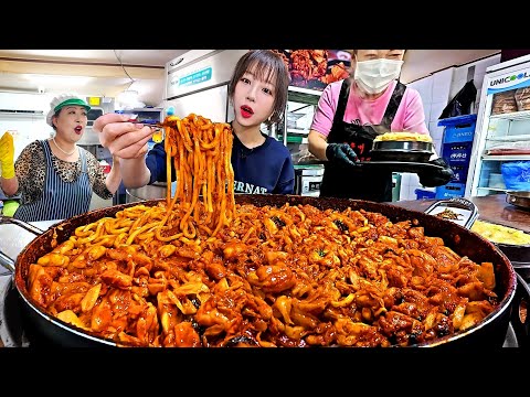 대한민국에서 유일한 미슐랭 닭갈비집.. 오픈런 하러 갔습니다. 대왕 철판닭갈비 먹방