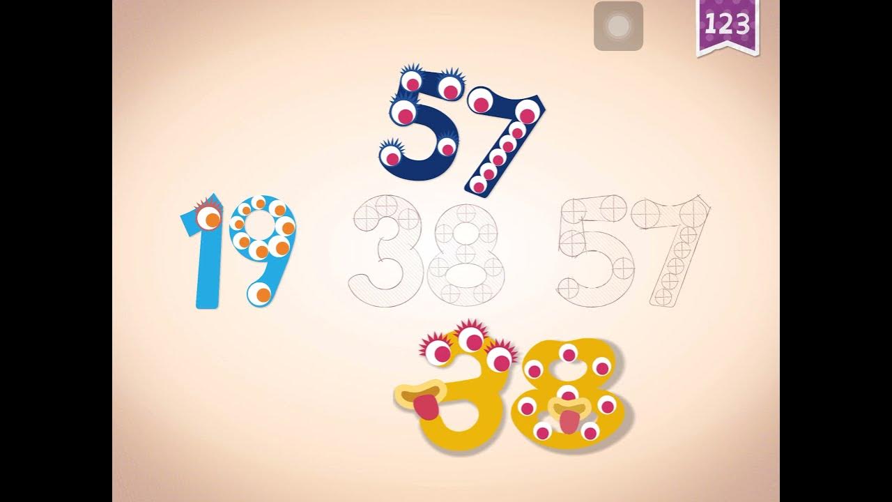 Endless Learning Academy - 123 Ferris wheel - counting numbers 56 to 60 + addition - YouTube