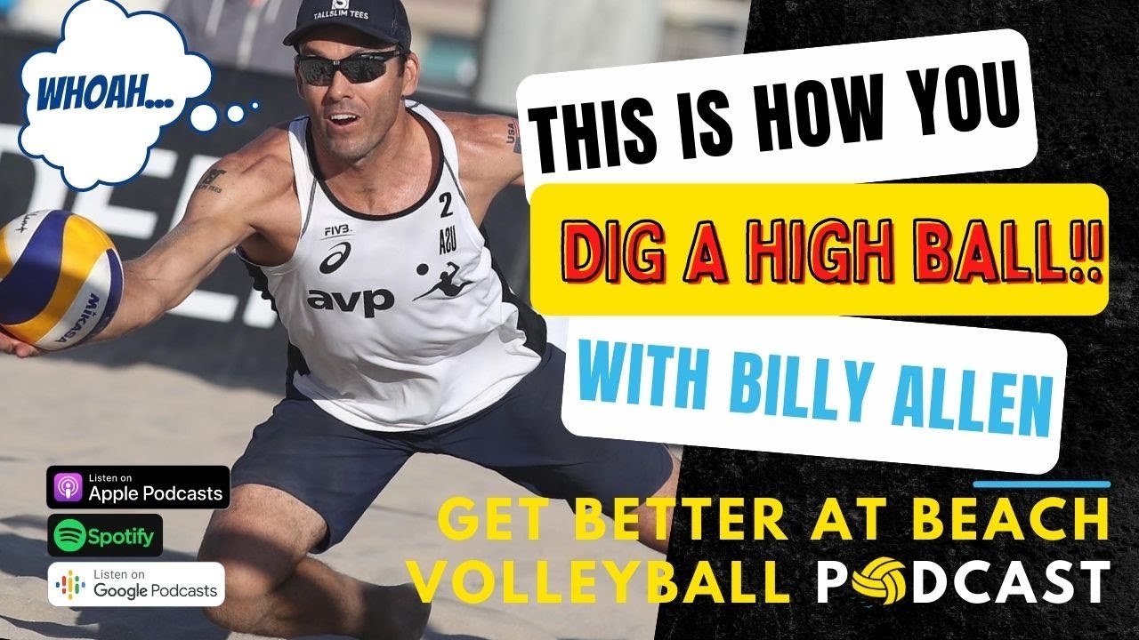 How to Dig a High Ball to the Back Part of the Court? - YouTube