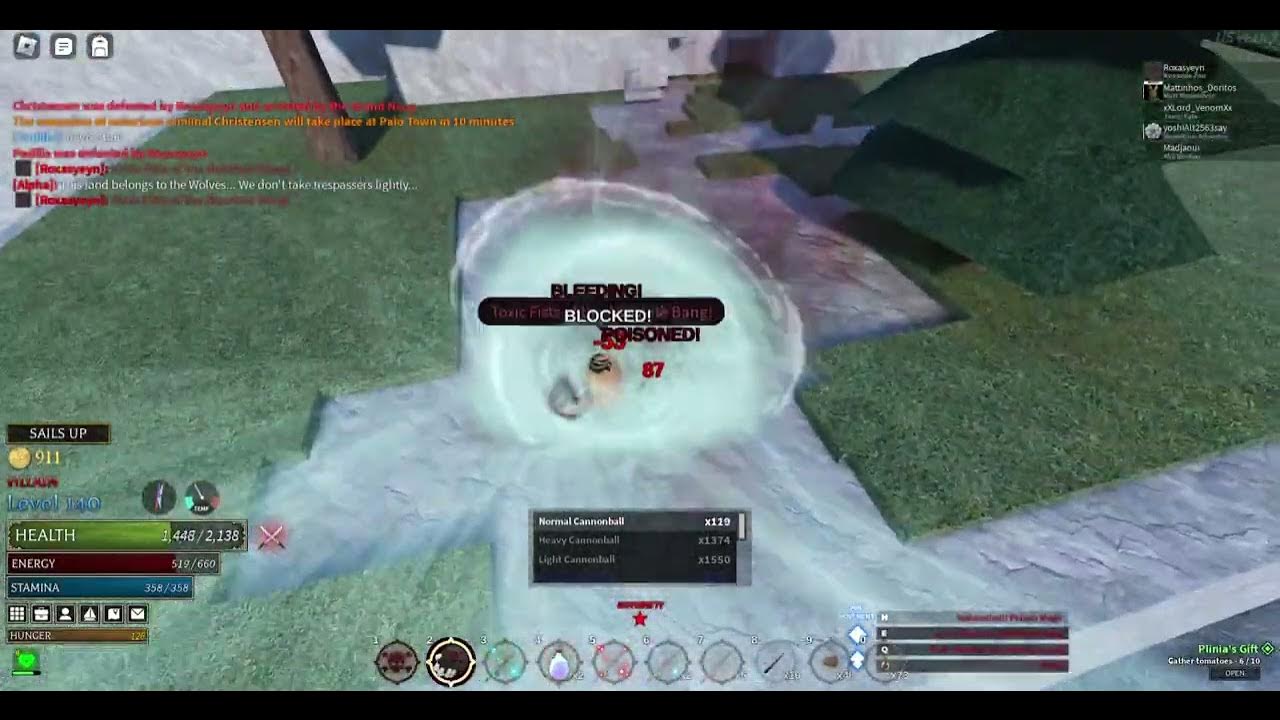 Arcane Odyssey Warlock Vs Wind Row NPCS Part 2 - YouTube