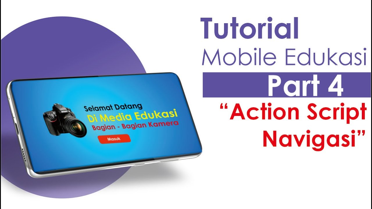 Tutorial Mobile edukasi untuk pemula Bagian 4 Adobe Flash Animate ...