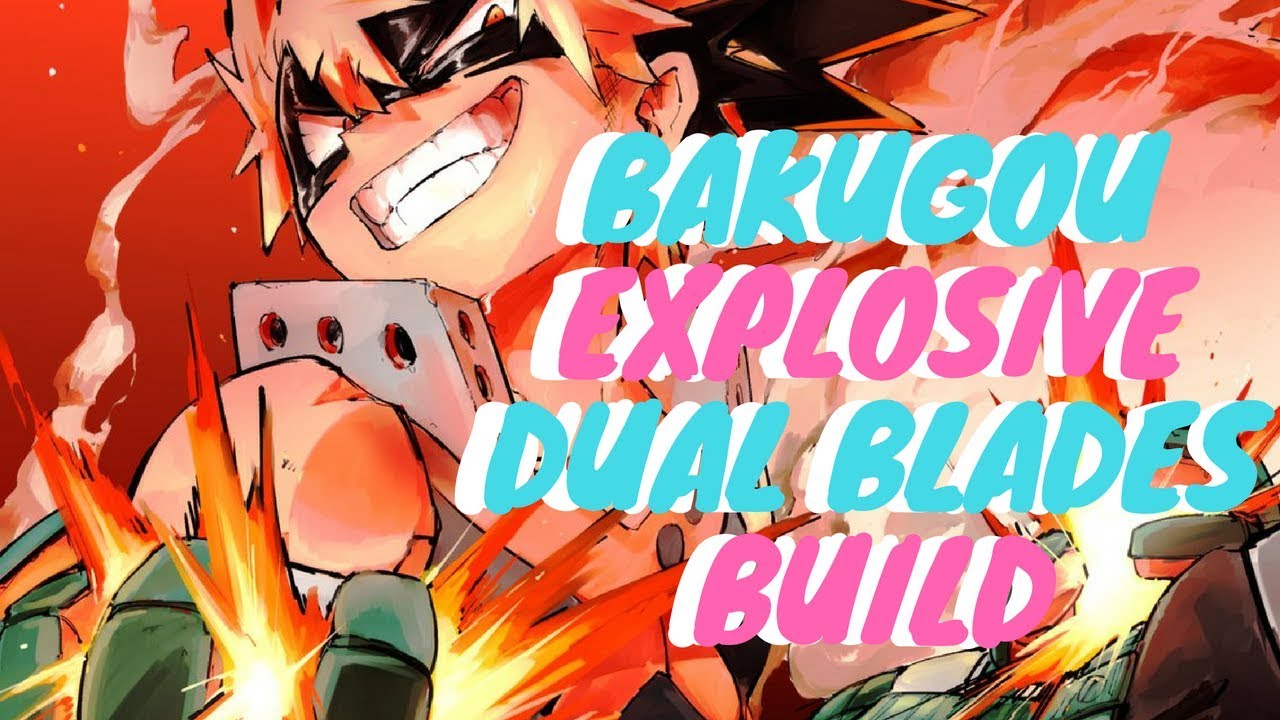 Monster Hunter World - Bakugou Explosive Dual Blades Build - YouTube