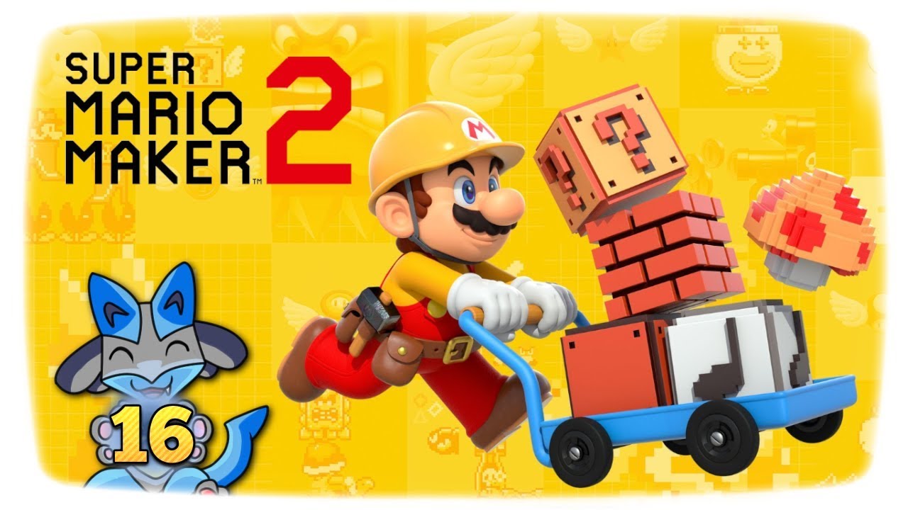 Let's Play Super Mario Maker 2 #16 | Auf diese Steine können sie bauen ...