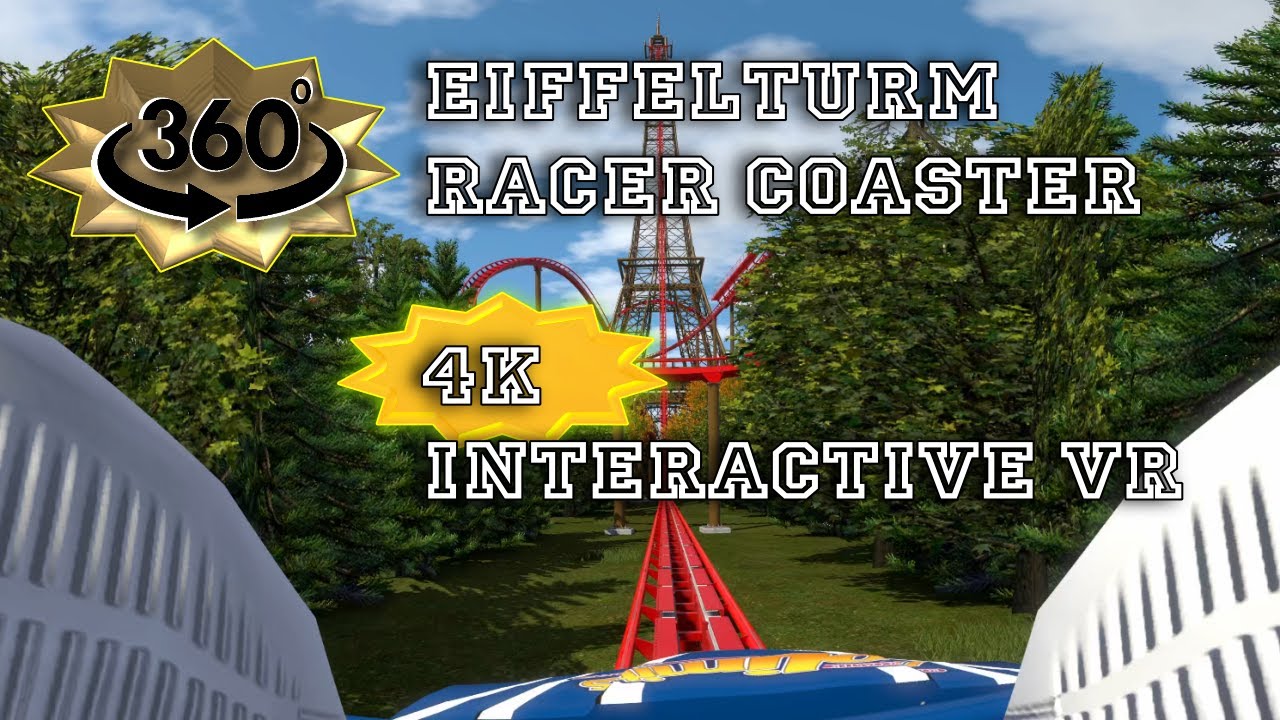 Eiffel-Tower Racer virtual 3D Roller Coaster in 360° Degree interactive ...