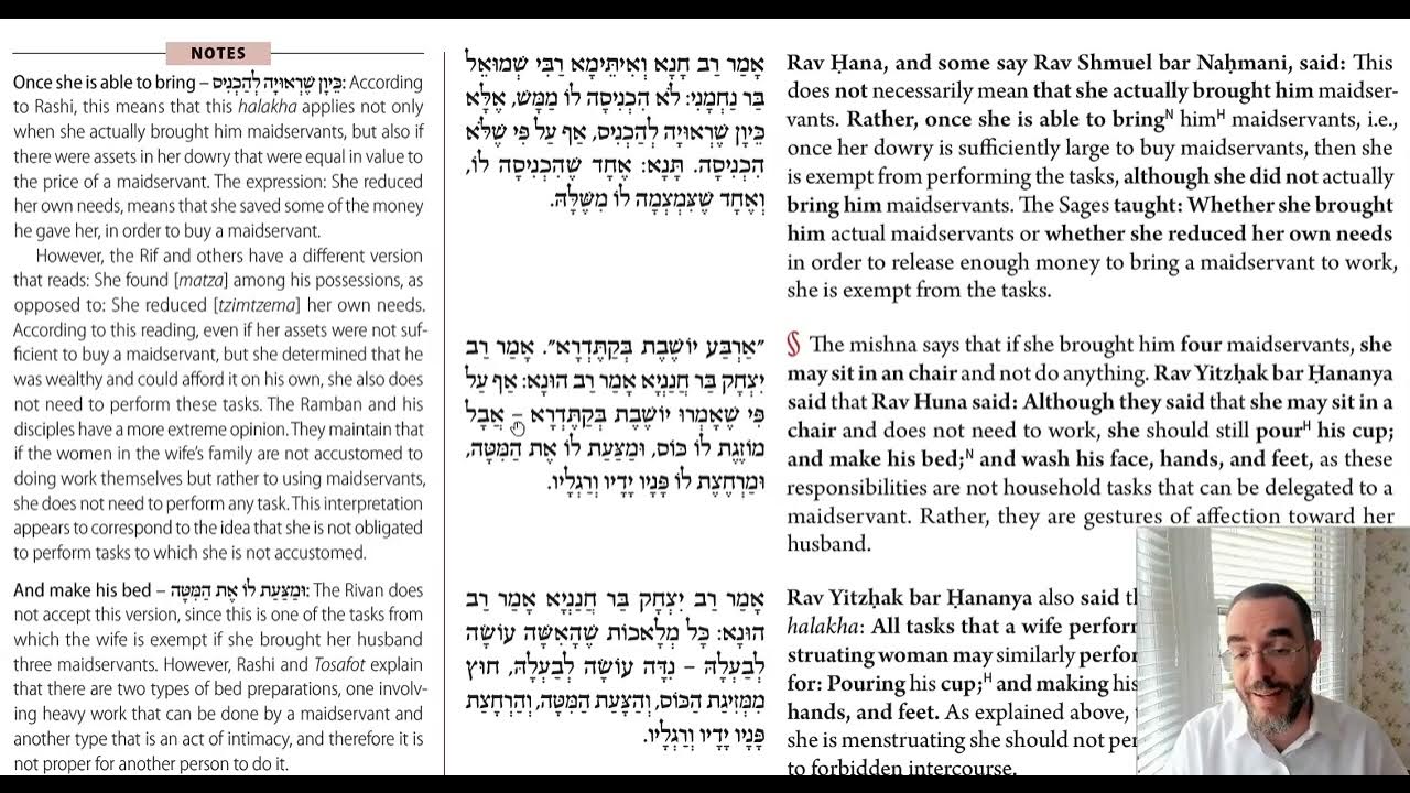 Daf Yomi - Ketubot 61 - Don' t Let the Waiter Wait - YouTube