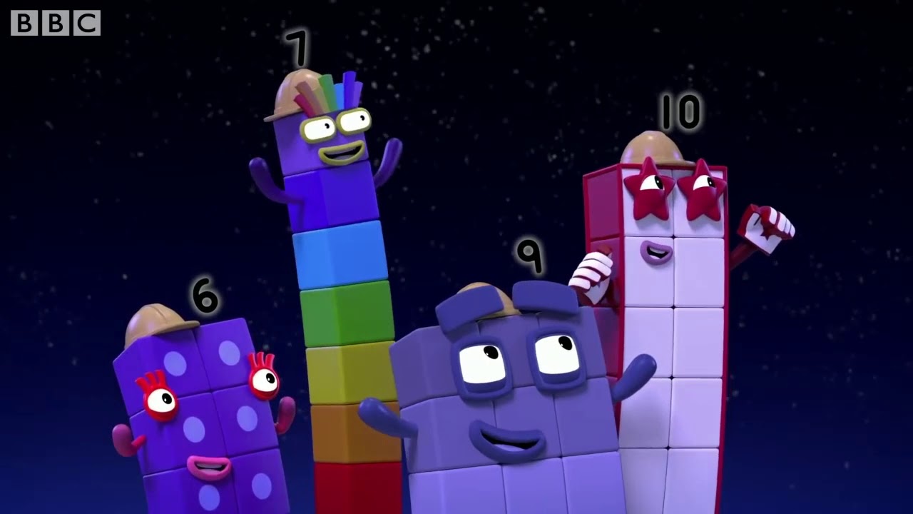 Numberblocks - The Aliens Have Landed - Without Music - YouTube