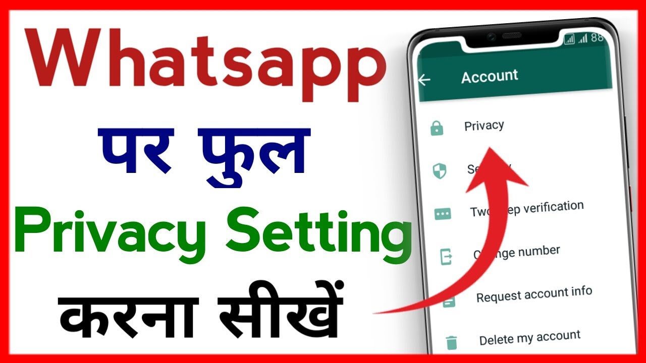 Whatsapp Privacy Settings In Android !! Whatsapp Privacy Settings ...