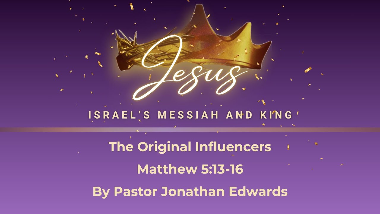 The Original Influencers || Pastor Jonathan Edwards 3.09.25 ...