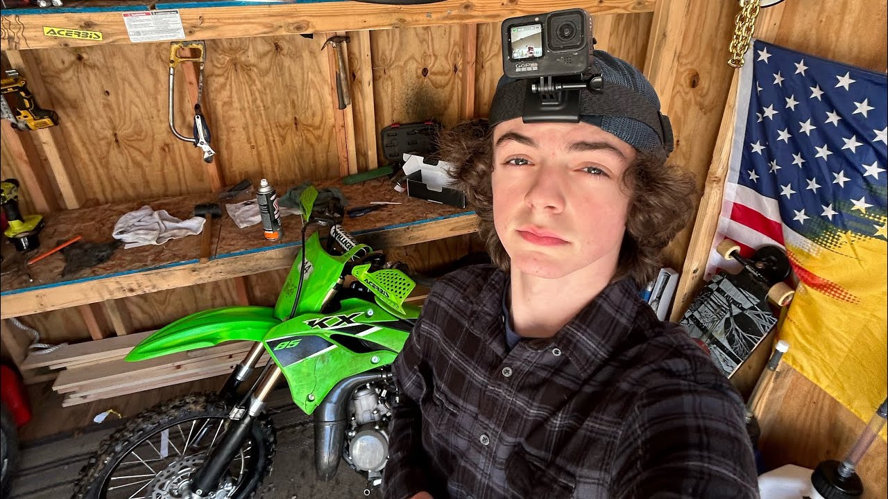 Cleaning my 2023 kx 85 - YouTube