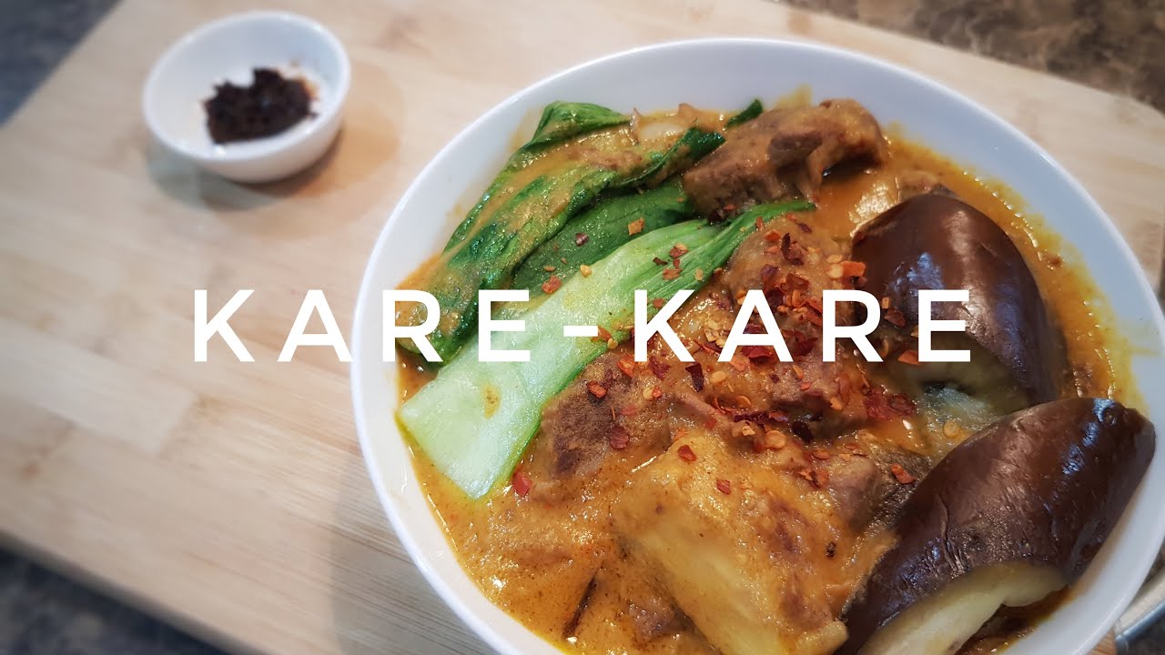 How to Cook Kare-Kare - YouTube