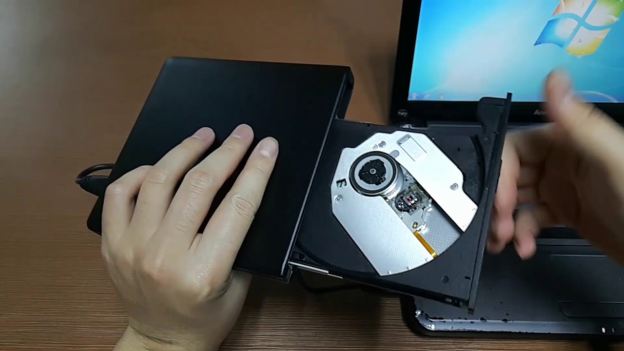 ODP1202-SU3 2 in 1 External DVD Burner & Hard Drive - YouTube