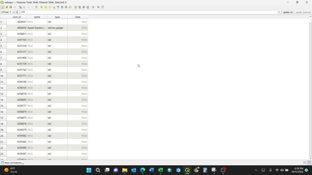 Adding Current Date In QGIS Attribute Table YouTube Adding Current Date In QGIS Attribute Table YouTube