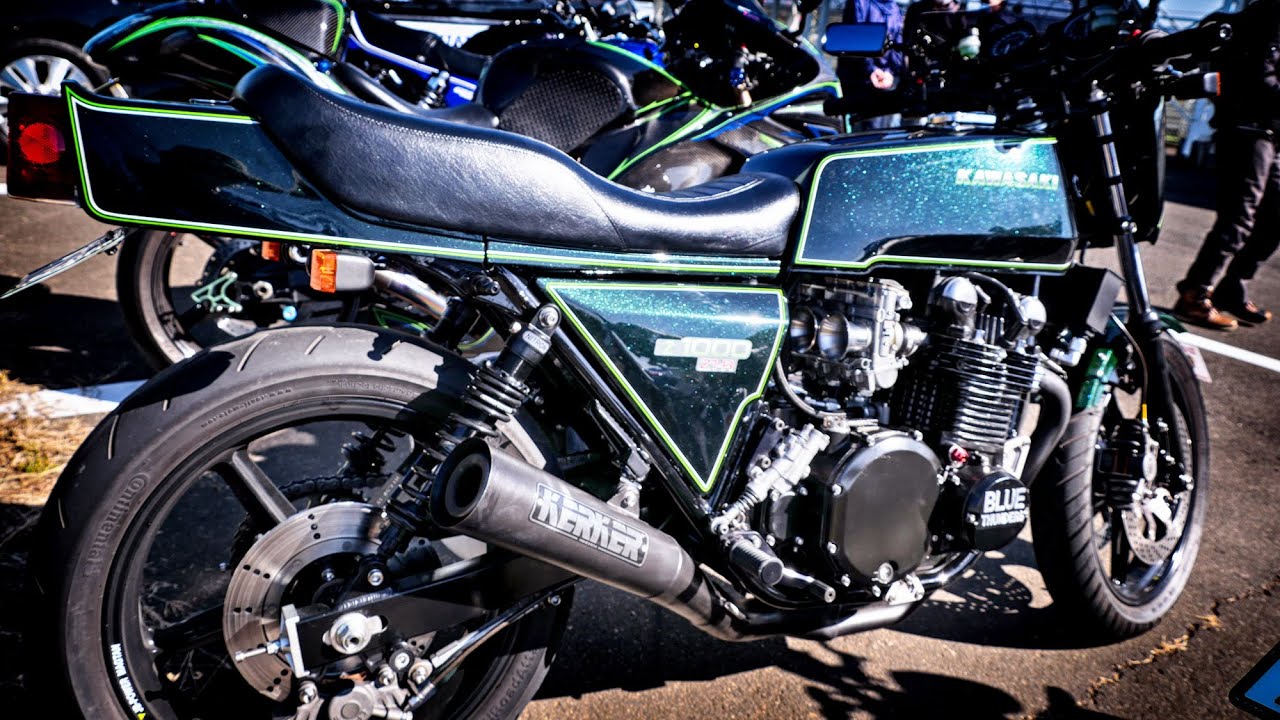 Kawasaki Z1-R Custom Bike - YouTube