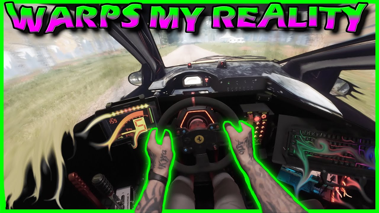 Sim Racing Triple Screen POV Thrustmaster - YouTube