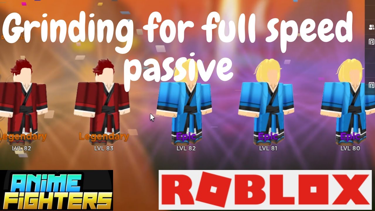 Roblox AFS - grinding for full speed passive - YouTube
