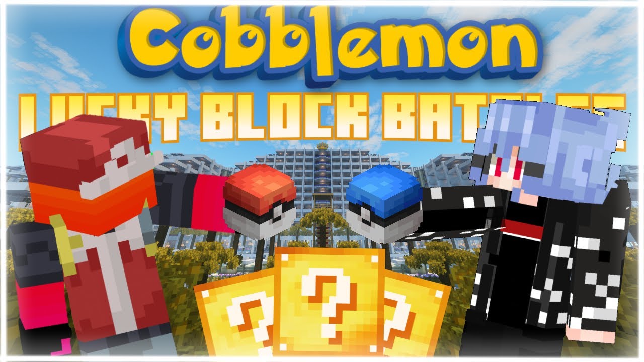 Minecraft: LUCKY BLOCK BATTLES 10 - Cobblemon! - YouTube