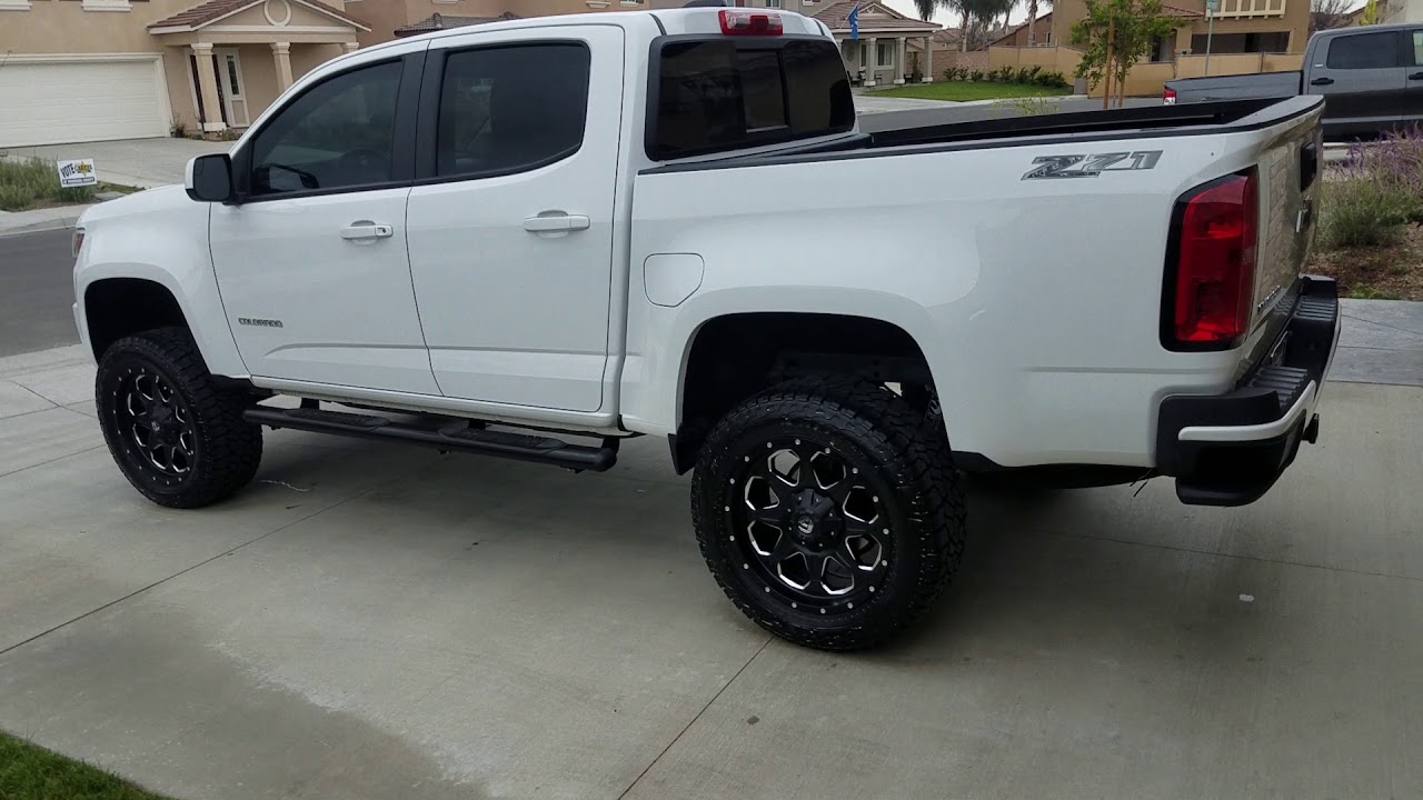 2016 chevy Colorado z71 lift - YouTube