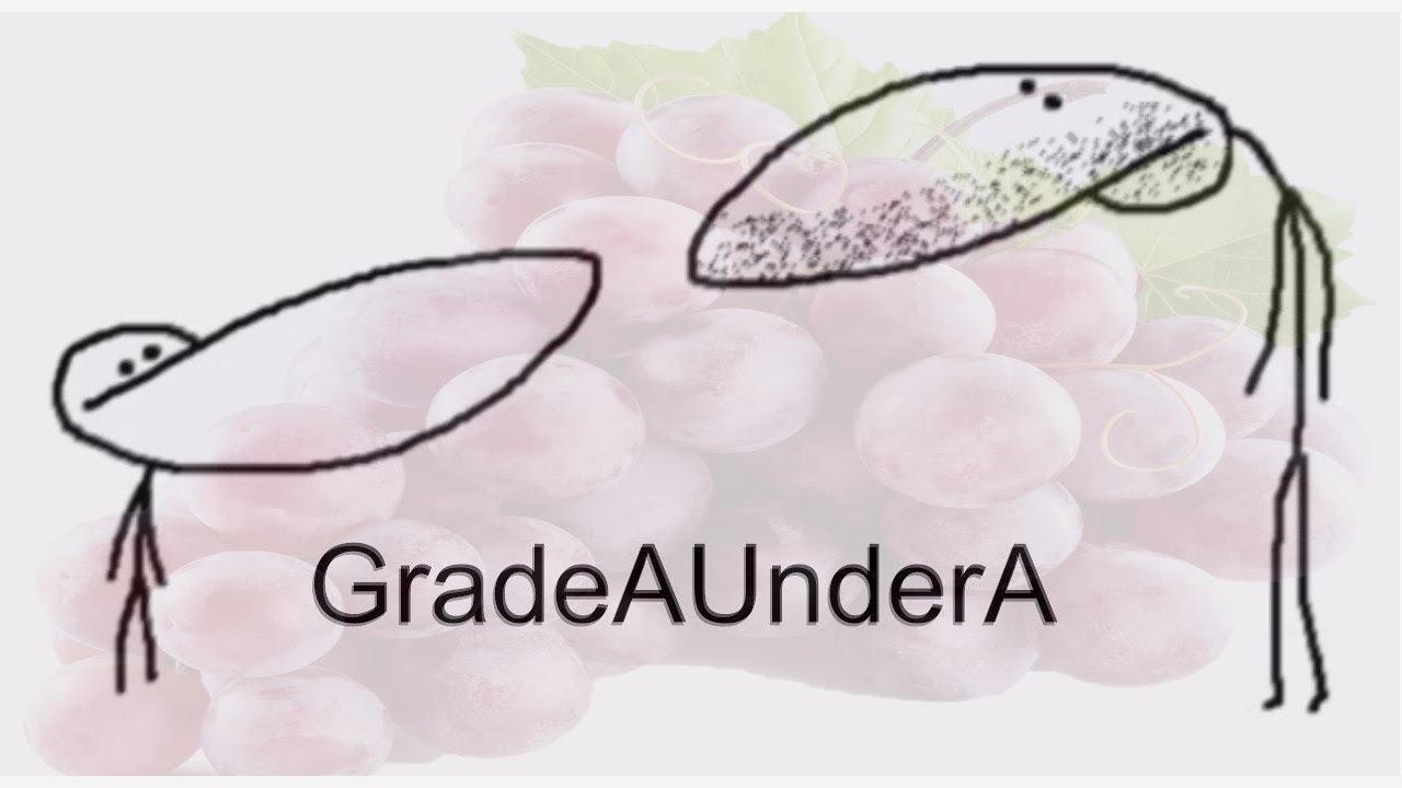 GradeAUnderA is colorblind - YouTube