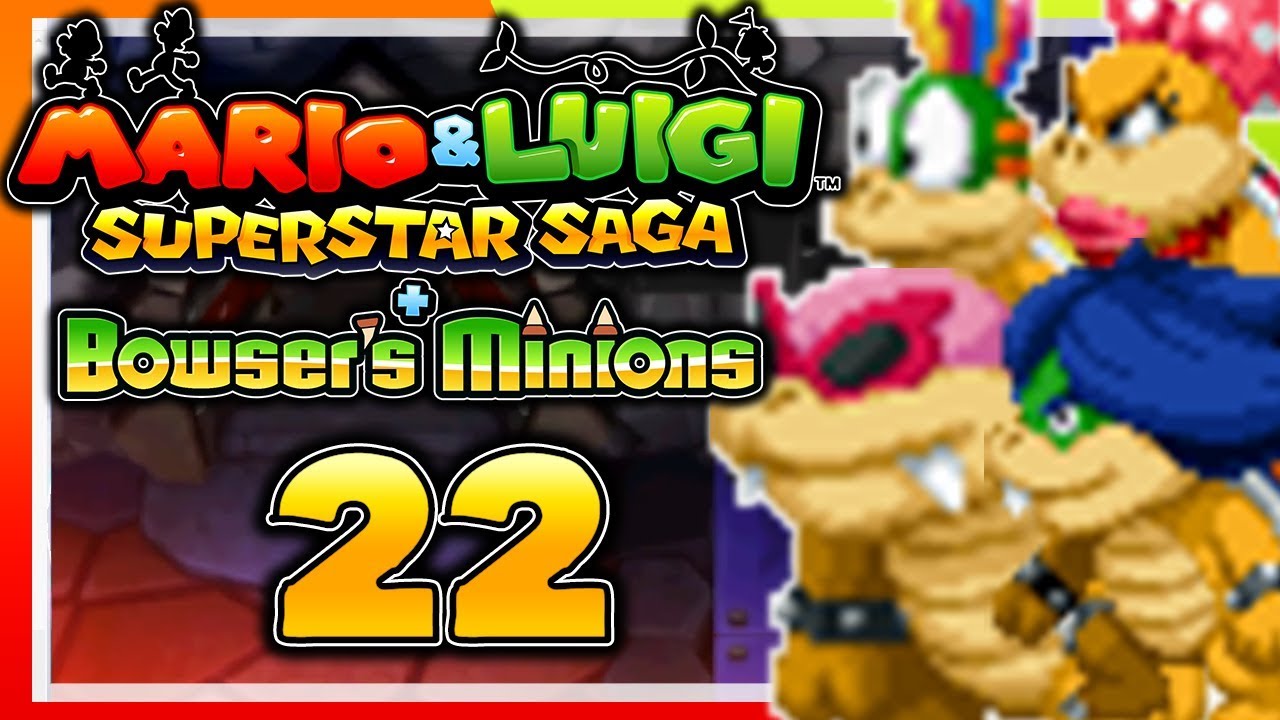 LEMMY, LUDWIG, ROY & WENDY | Mario & Luigi Superstar Saga + Bowsers ...