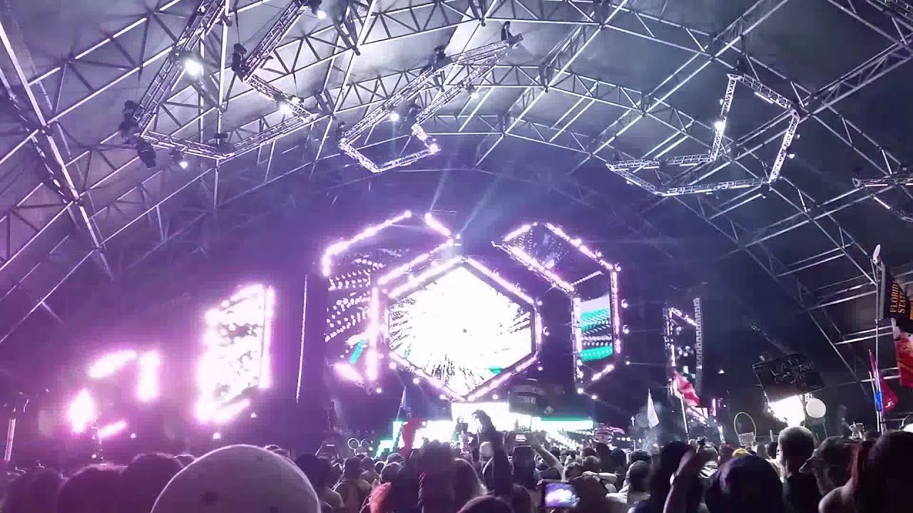 Bassnectar Encore - Dont hate the 808 EDC Orlando 2015 - YouTube