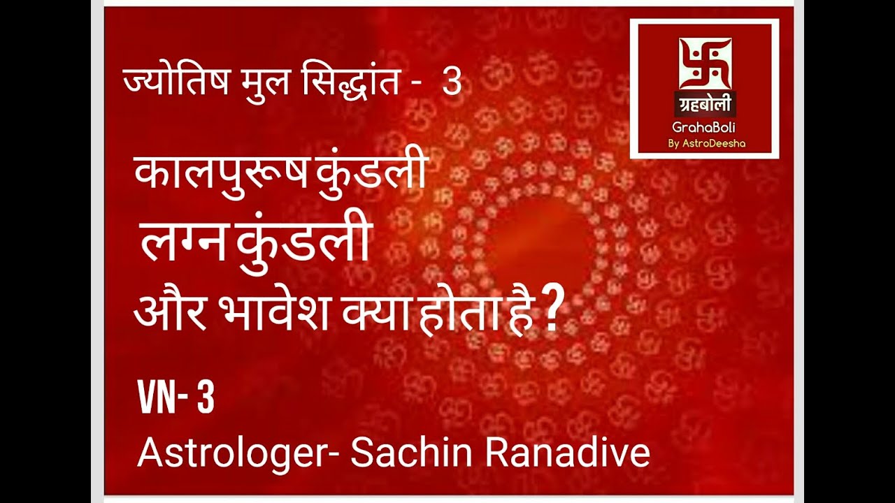 What is Kalpurush Kundli, lagna Kundli, bhavesh? - YouTube