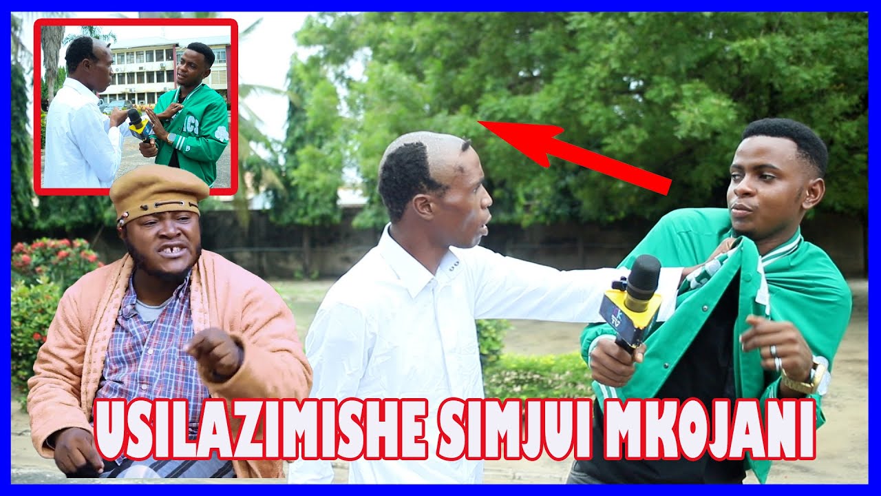 KISA MKOJANI NA TINE WHITE MTANGAZAJI ACHEZEA KICHAPO / SIWAJUI RIPOTA ...
